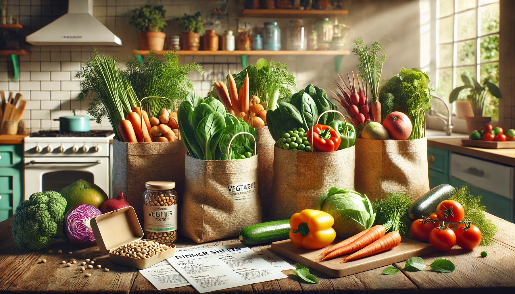 Bästa vegetariska matkassarna Sverige